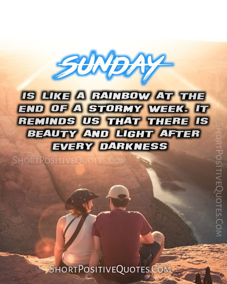 Motivational Quotes for Sunday - Energize Your Mind and Spirit - Short ...